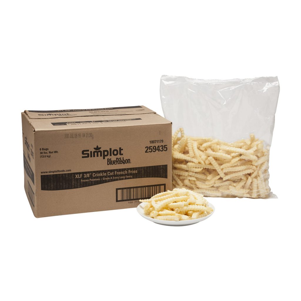 Simplot Classic Crinkle Cut 3/8 13.6kg – PTS Food Distribution