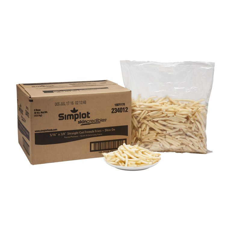 Simplot Skin On Straight Cut 3/8 – PTS Food Distribution