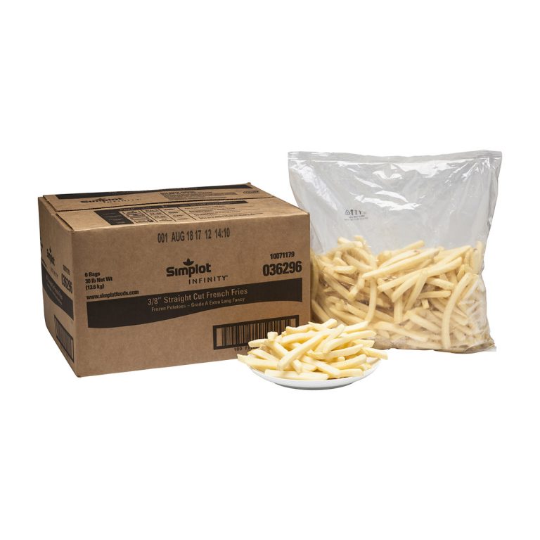 Simplot Straight Cut 3/8 13.6kg – PTS Food Distribution