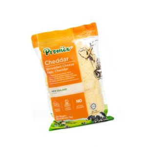 PROMEX NZ SHREDDED CHEDDAR 2KG – PTS Food Distribution